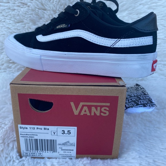 Vans | Shoes | New Vans Limited Edition Style 12 Pro Black And White ...